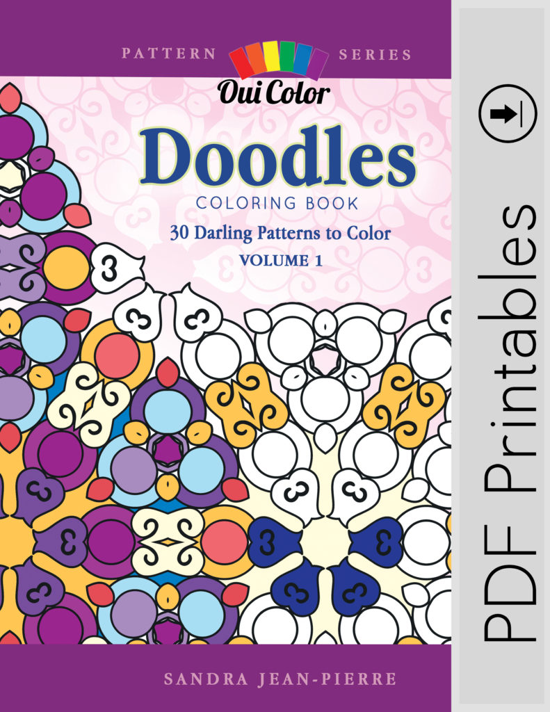 Doodles (PDF Book) - Oui Color Coloring Books
