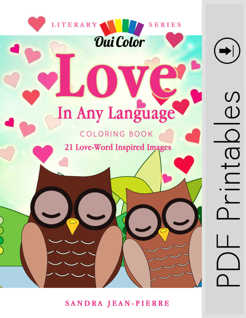 Love In Any Language (PDF) - Oui Color Coloring Books