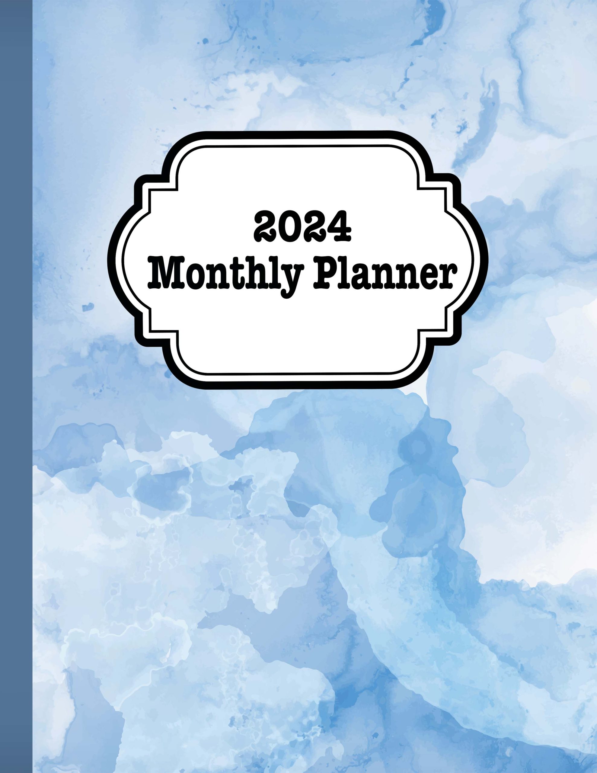 One-Year Planner (January 2024 through December 2024) - Blue Sky - Oui ...