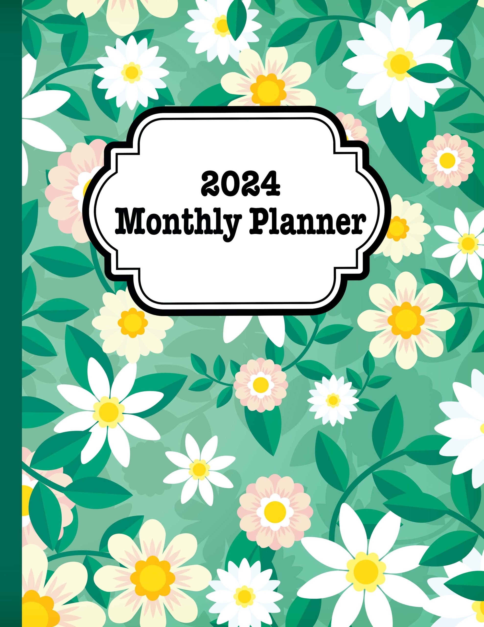 One-Year Planner (January 2024 through December 2024) - Spring - Oui ...